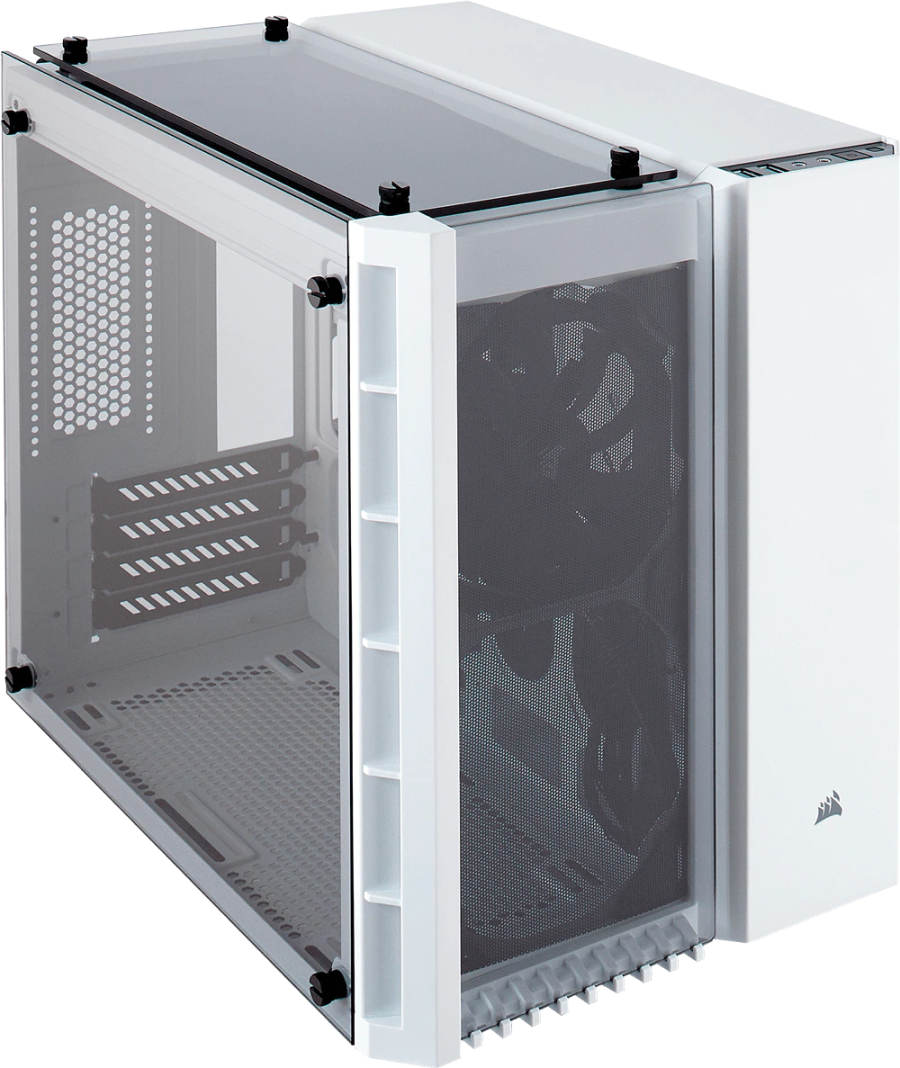 Crystal Series 280X Tempered Glass Micro ATX Case